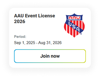 Download AAU certificate (Event or Practice License) – AAU