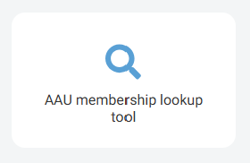 Membership Lookup Tool – AAU